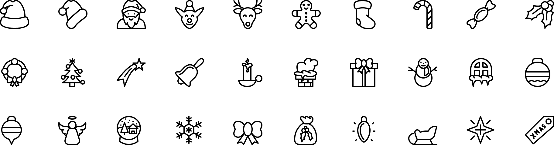 Download Icon Christmas PNG Image with No Background - PNGkey.com