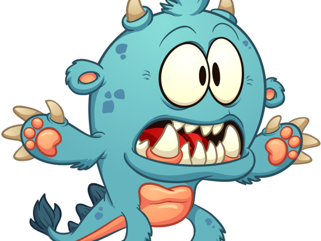 Creepy Clipart Scary Creature - Free Transparent PNG Download - PNGkey