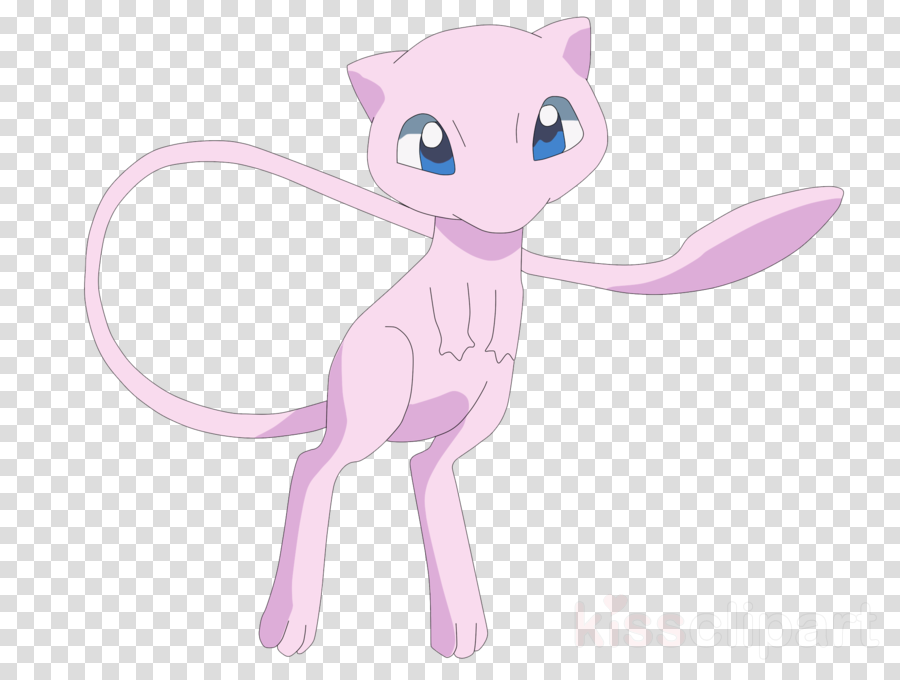 Mew Clipart Pokémon Red And Blue Pokémon Yellow Mew - Free Transparent ...
