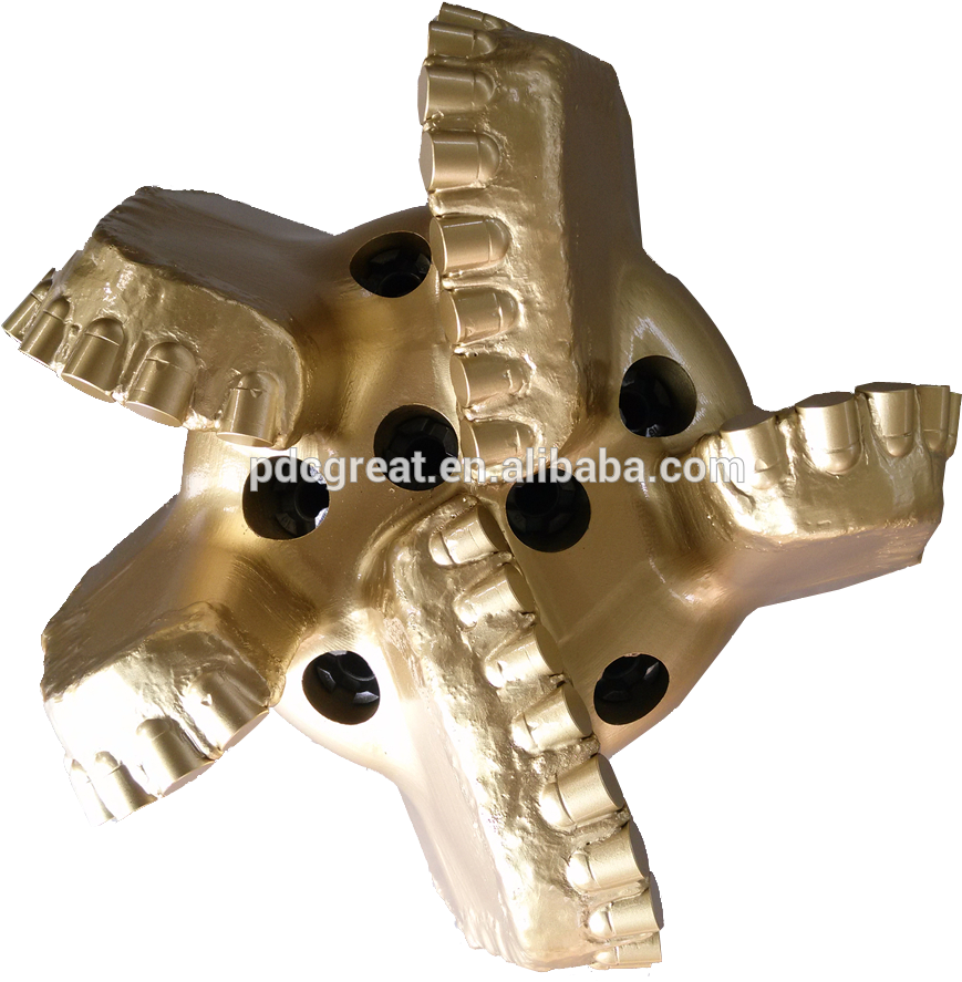 Download All Types Of Steel Body 5 Blades Pdc Drill Bits For PNG Image ...