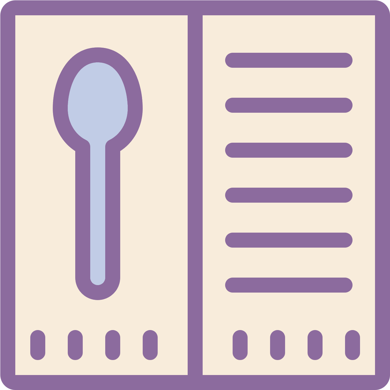 Restaurant Menu Icon - Free Transparent PNG Download - PNGkey