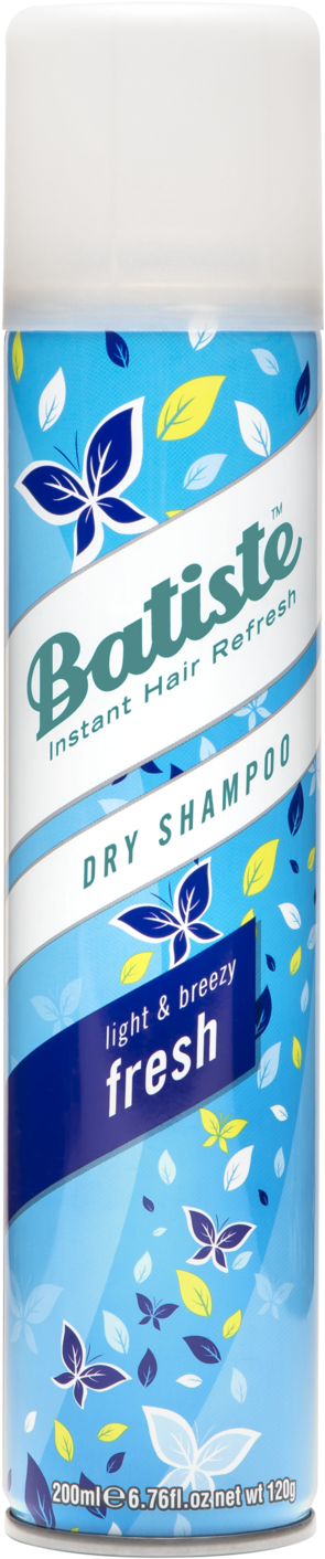 Download Batiste Dry Shampoo Fresh 200ml PNG Image with No Background ...
