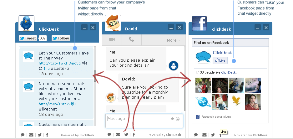 Download Clickdesk Live Chat And Social Plugin PNG Image with No ...