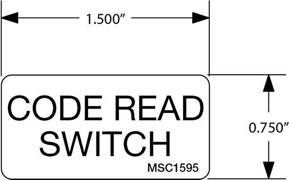 Code Read Switch Decal - Free Transparent PNG Download - PNGkey