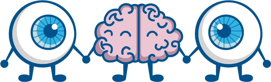 Download “la Visión Es La Forma En La Que El Cerebro Toca El PNG Image ...