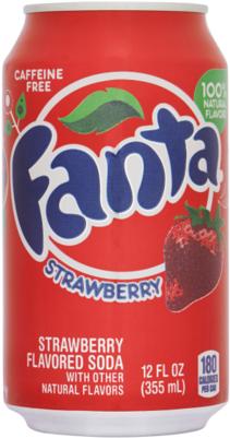 Download Strawberry Fanta PNG Image with No Background - PNGkey.com