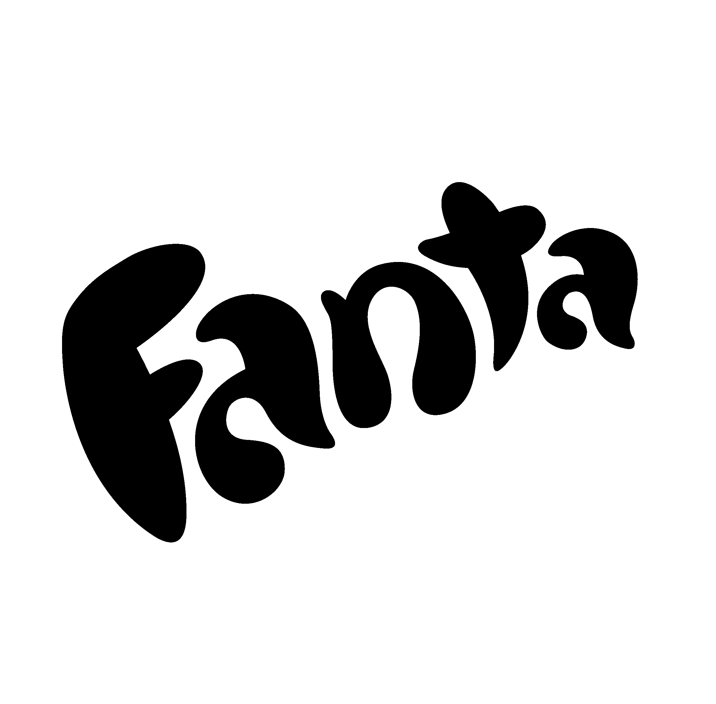 Download Fanta Logo Black And White - Fanta Logo PNG Image with No ...