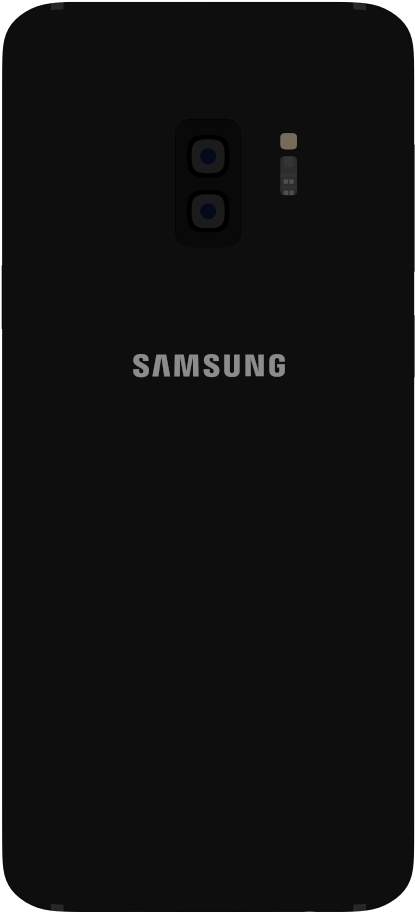 Download Preview Images/s9 Black Back - Samsung Galaxy S9 Png PNG Image ...