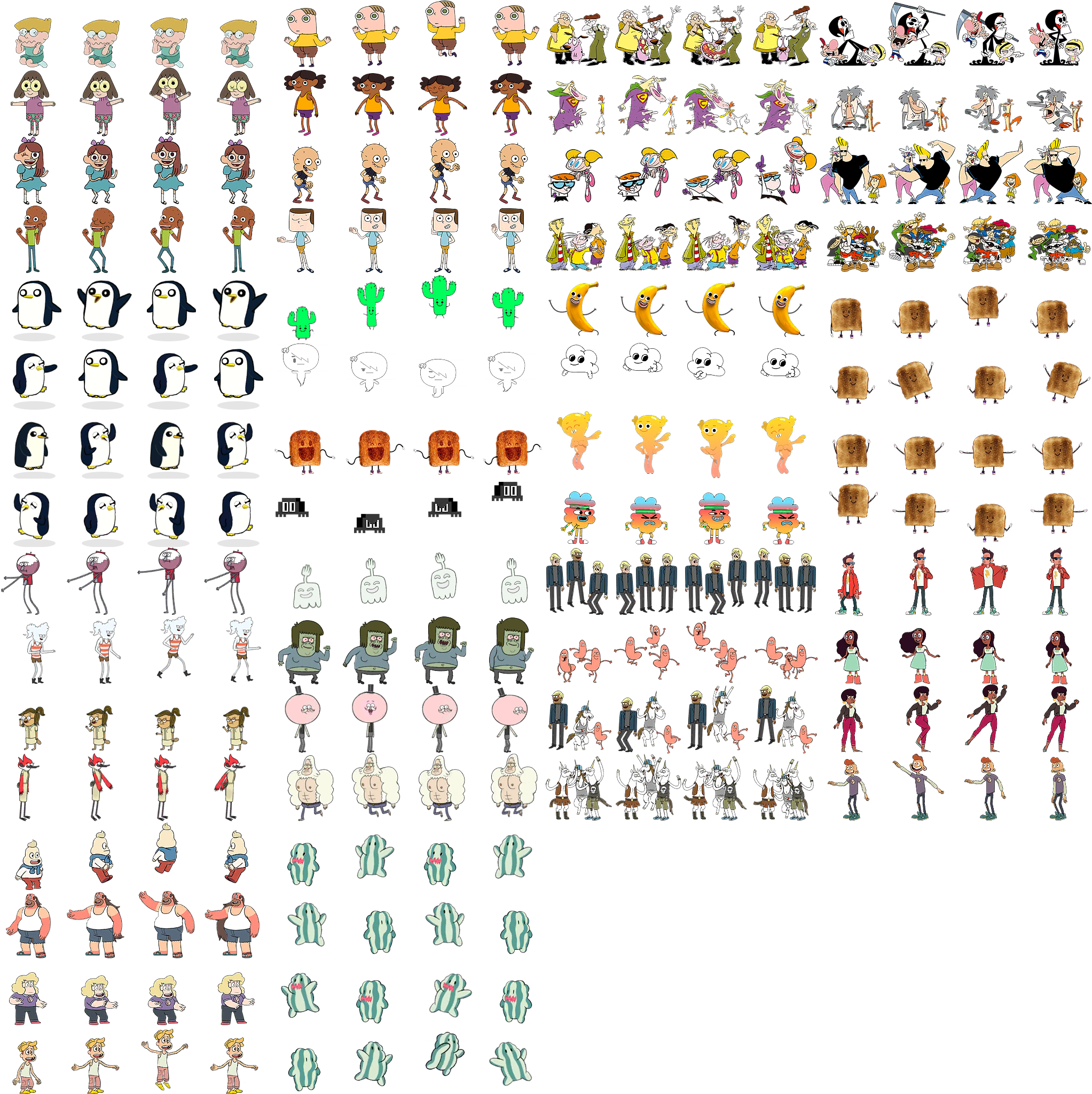 Download Click For Full Sized Image Crowd - Superstar Soccer Sprites ...
