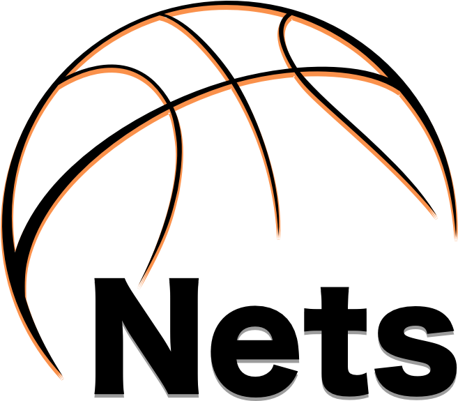 The Brooklyn Nets - Vector Basketball - Free Transparent PNG Download ...