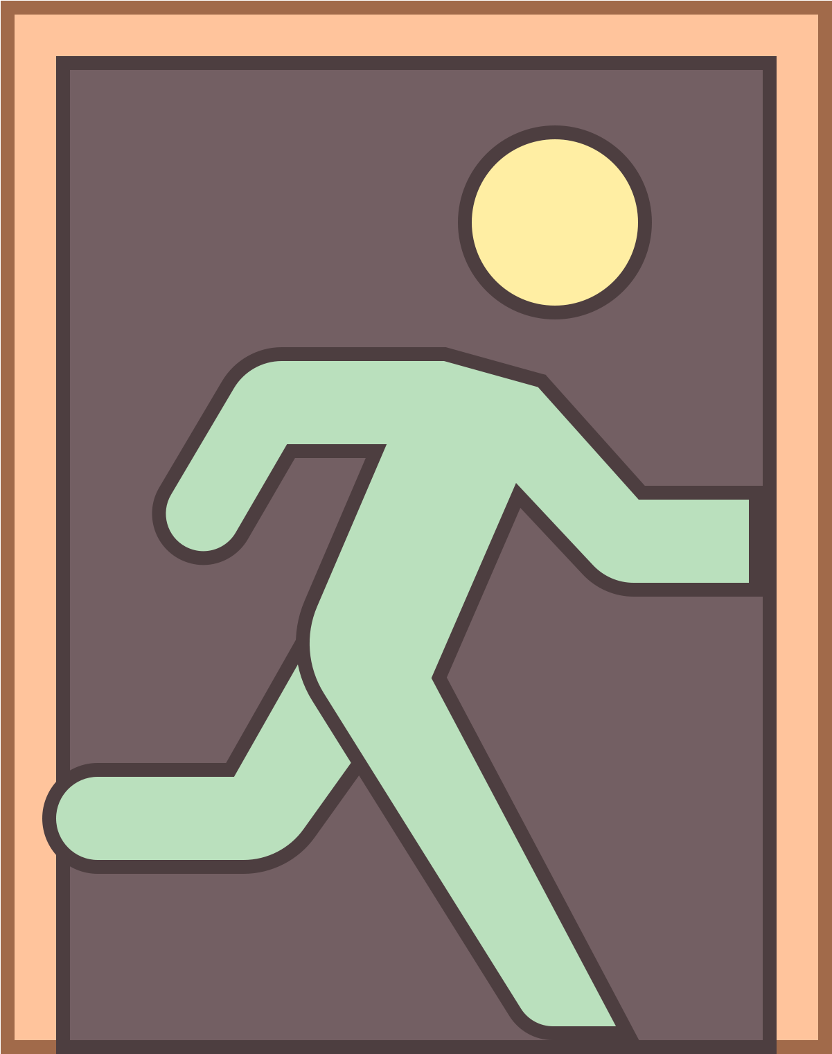 Download Exit Sign Icon PNG Image with No Background - PNGkey.com