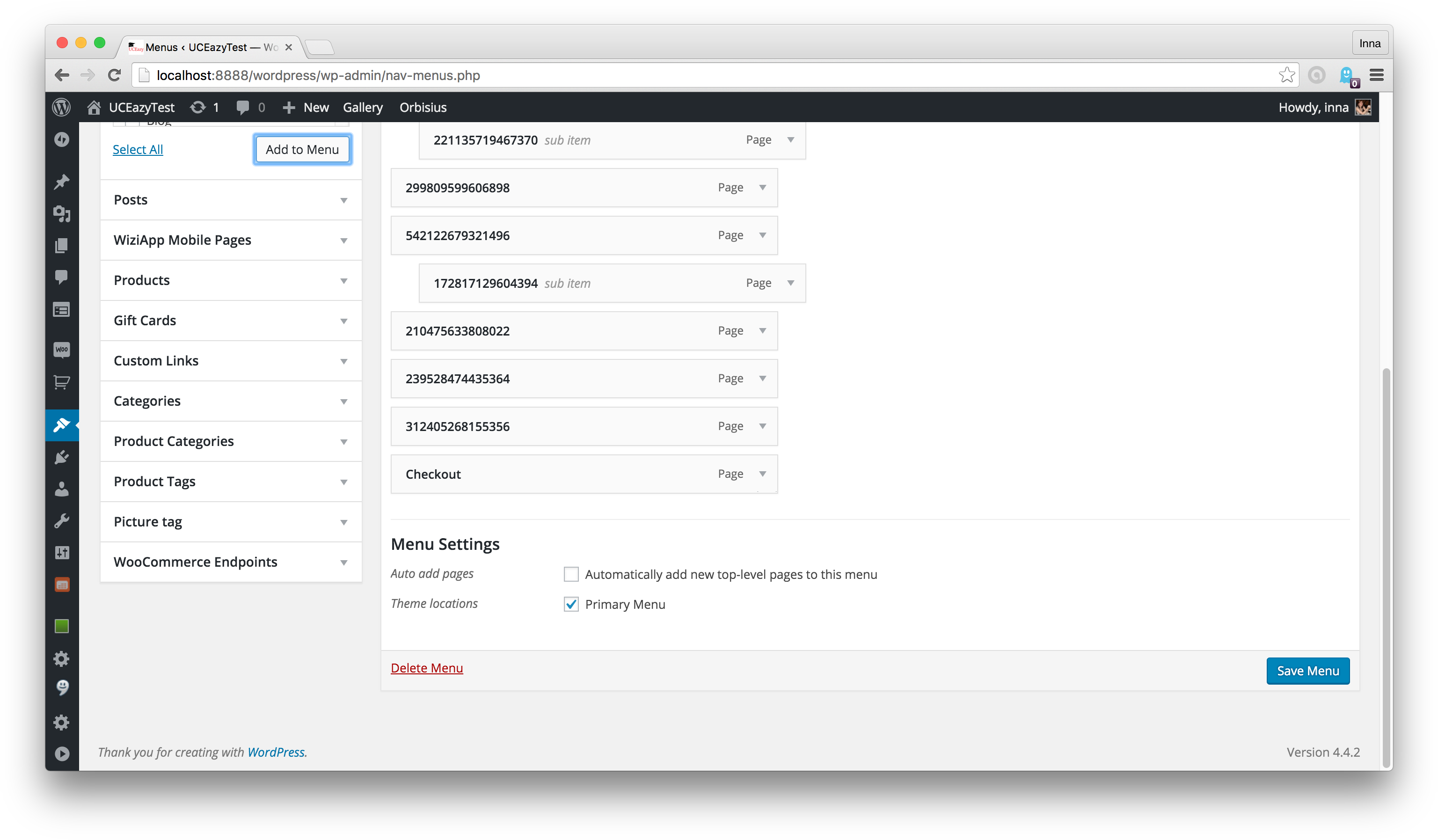 Download Nav Menu Items With Numbers Instead Of Titles PNG Image with ...
