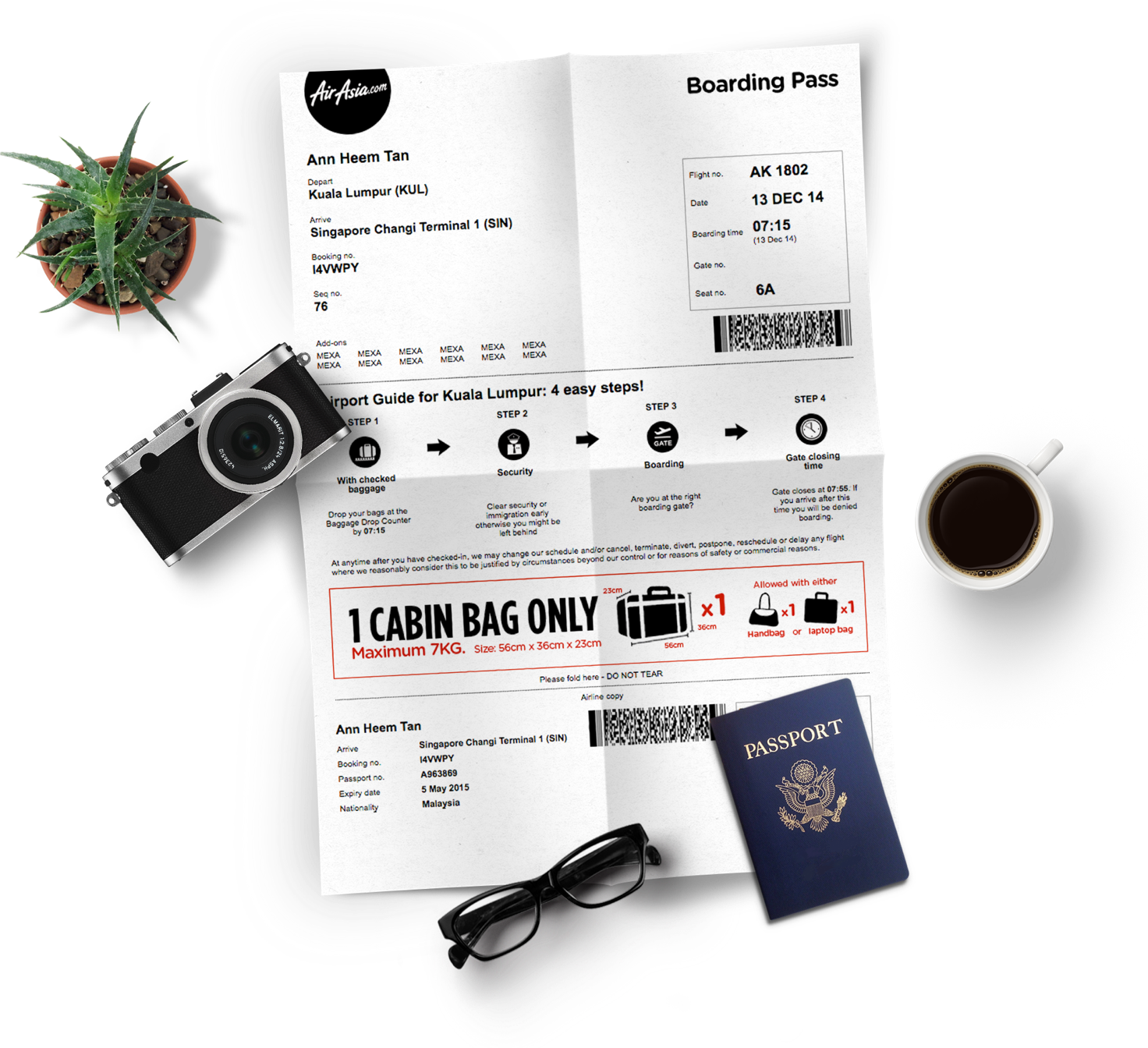 Download Photo Of Web Boarding Pass Redesign Project PNG Image with No ...