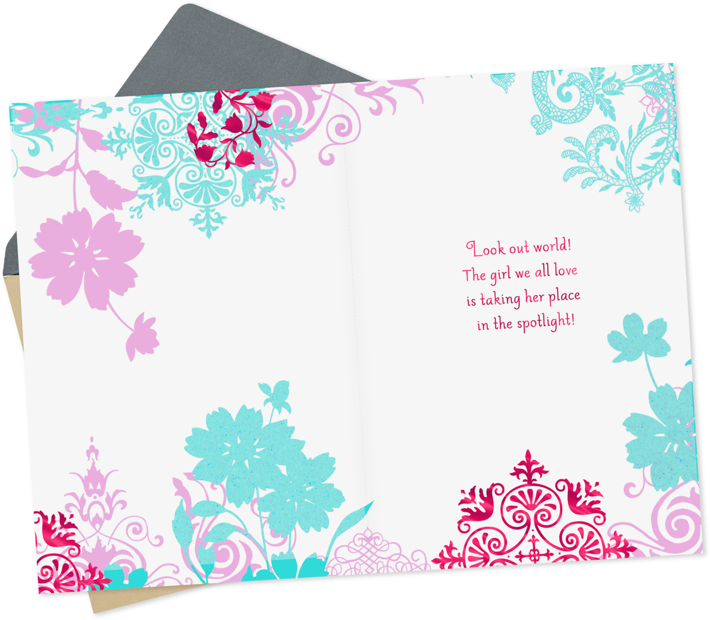 Download More Wonderful Than Ever 15th Birthday Card PNG Image with No ...