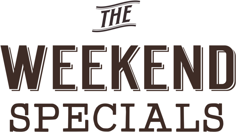 Download Deck Weekend Specials PNG Image with No Background - PNGkey.com