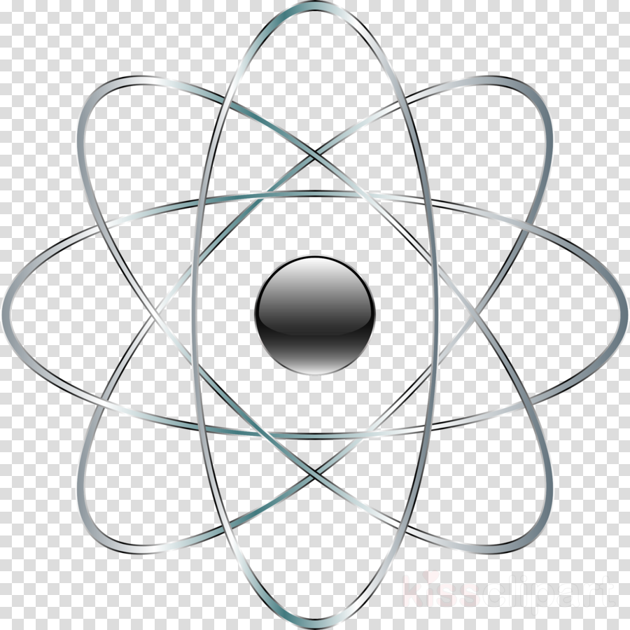 Atom White Transparent Background Clipart Atomic Number - Free ...