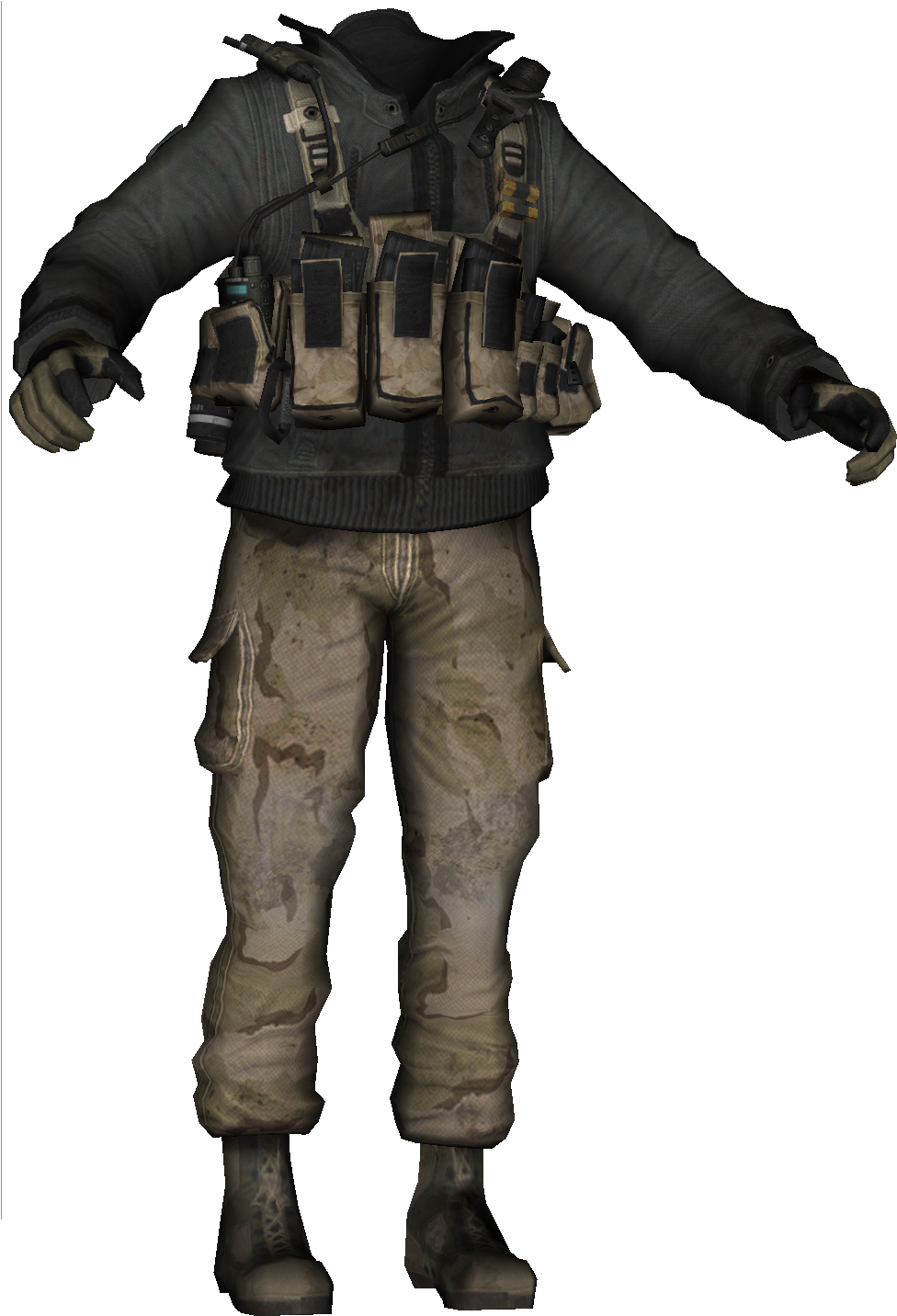 Download Tf141 Desert Assault A Mw2 - Task Force 141 Soldier PNG Image ...