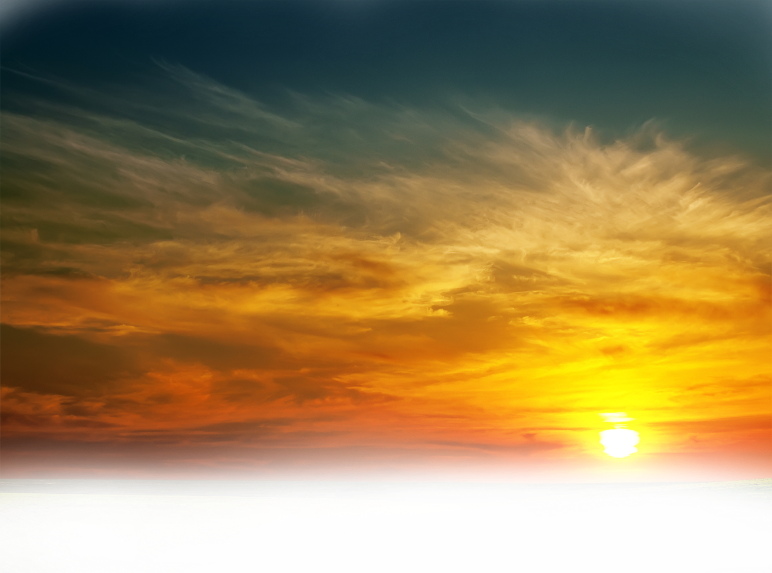 Clouds Sun Background Ftestickers - Transparent Sunset Png Hd - Free ...