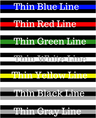 Download What Do The Thin Line Colors Mean - The Thin Red Line PNG ...