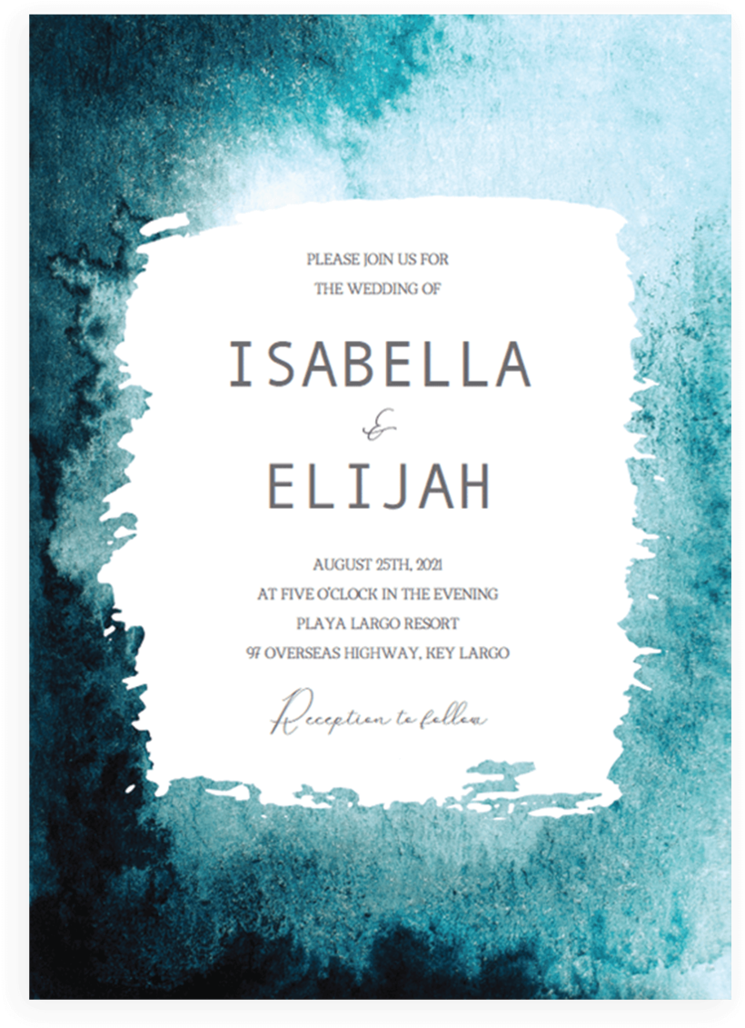 Wedding Invitation - Free Transparent PNG Download - PNGkey