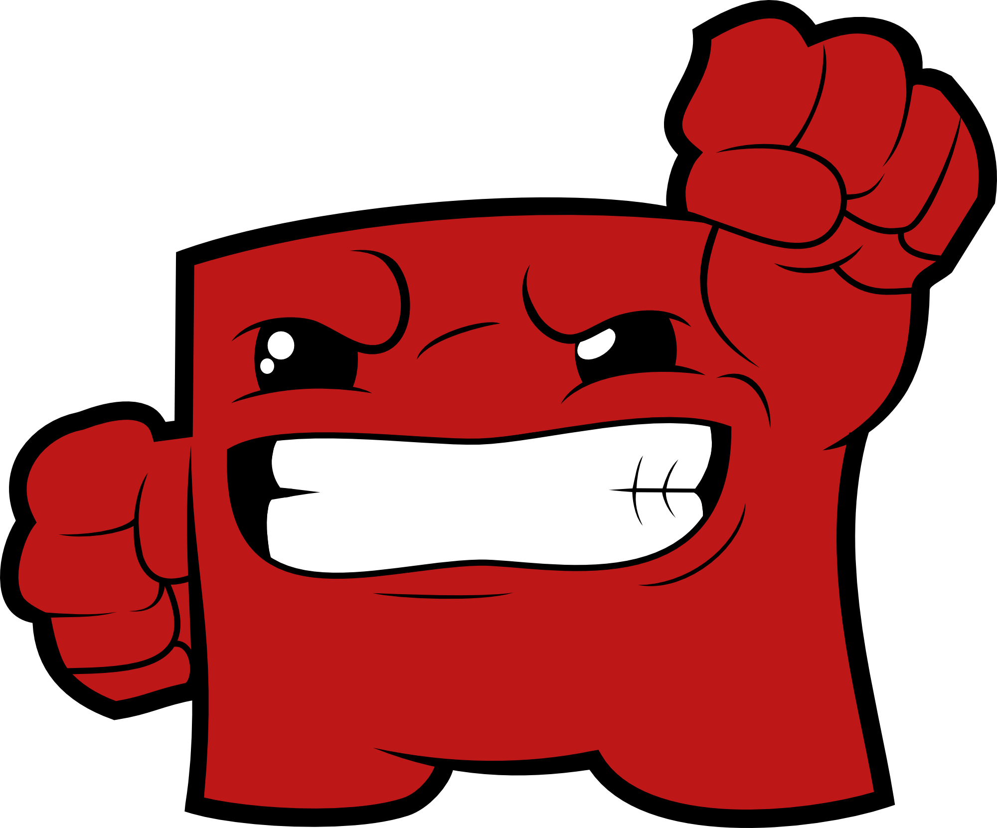 Super Meat Boy - Super Meat Boy Render - Free Transparent PNG Download ...