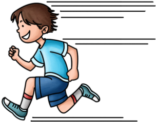Smart Exchange - Boy Running Fast - Free Transparent PNG Download - PNGkey