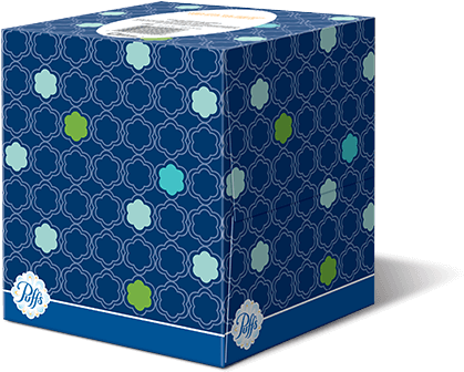 Puffs White Facial Tissue 87611ct - Free Transparent PNG Download - PNGkey