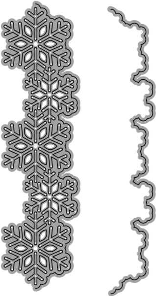 Download Snowflake Border - Cross PNG Image with No Background - PNGkey.com