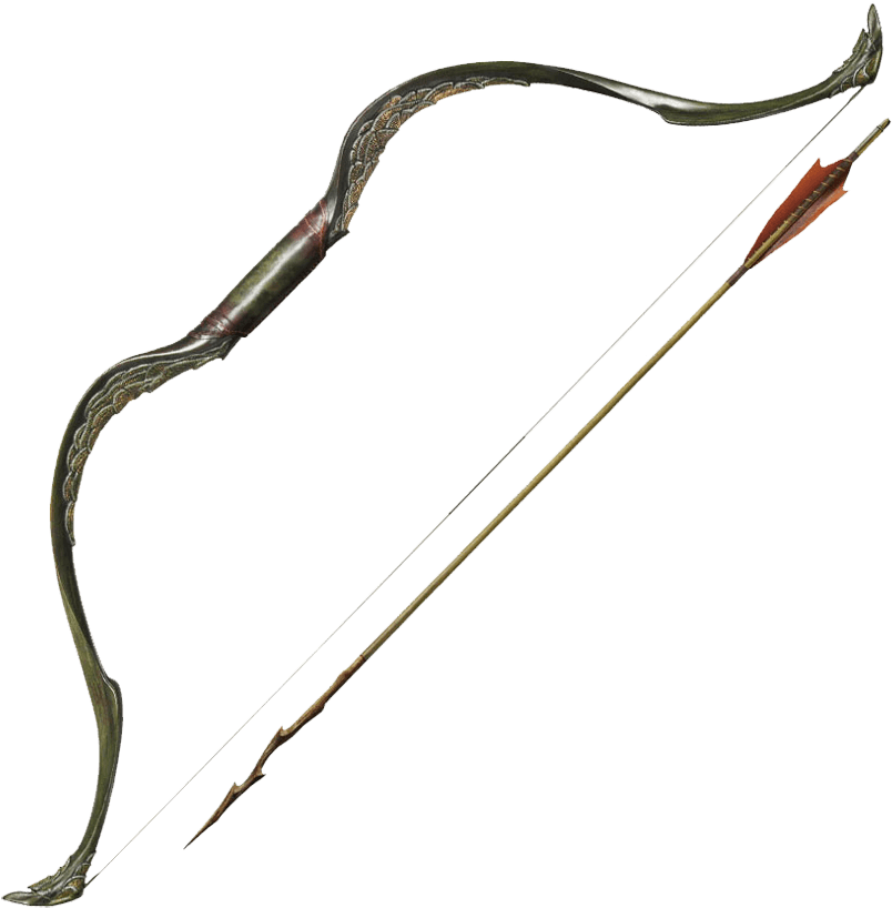 Download Bow And Arrow Of Tauriel - Medieval Europe Bow And Arrow PNG ...