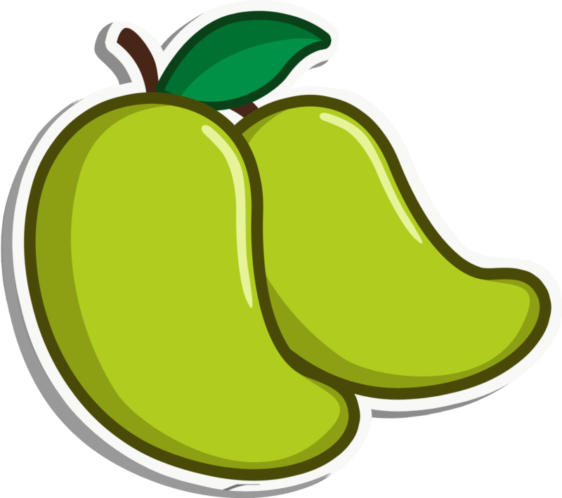 Download Pin Green Mango Clipart PNG Image with No Background - PNGkey.com