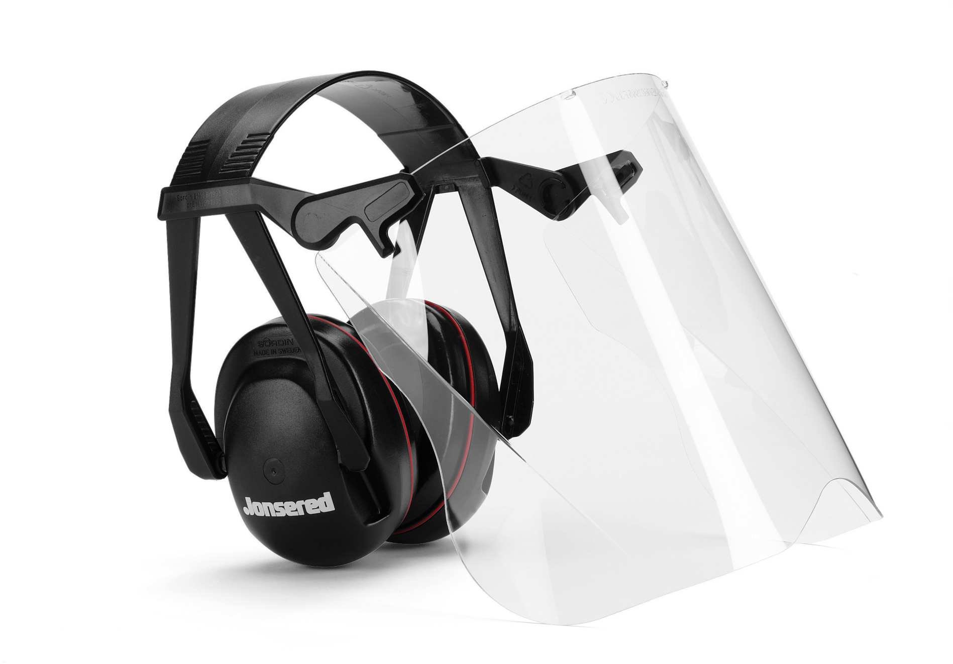 Jonsered Hearing Protection Earmuffs - Free Transparent PNG Download ...