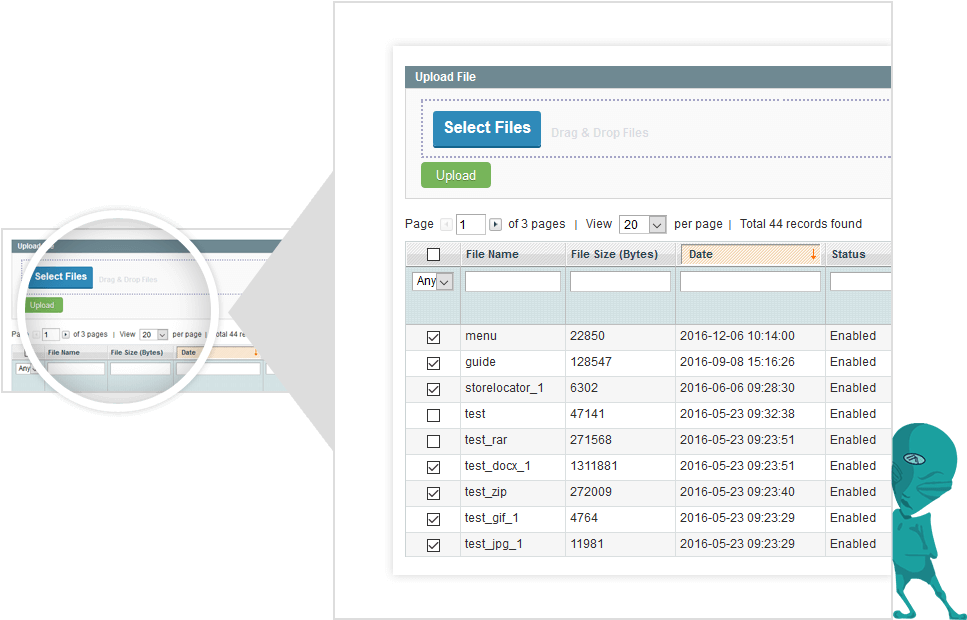 Download Ajax Upload For Files On Product Edit Page PNG Image with No ...