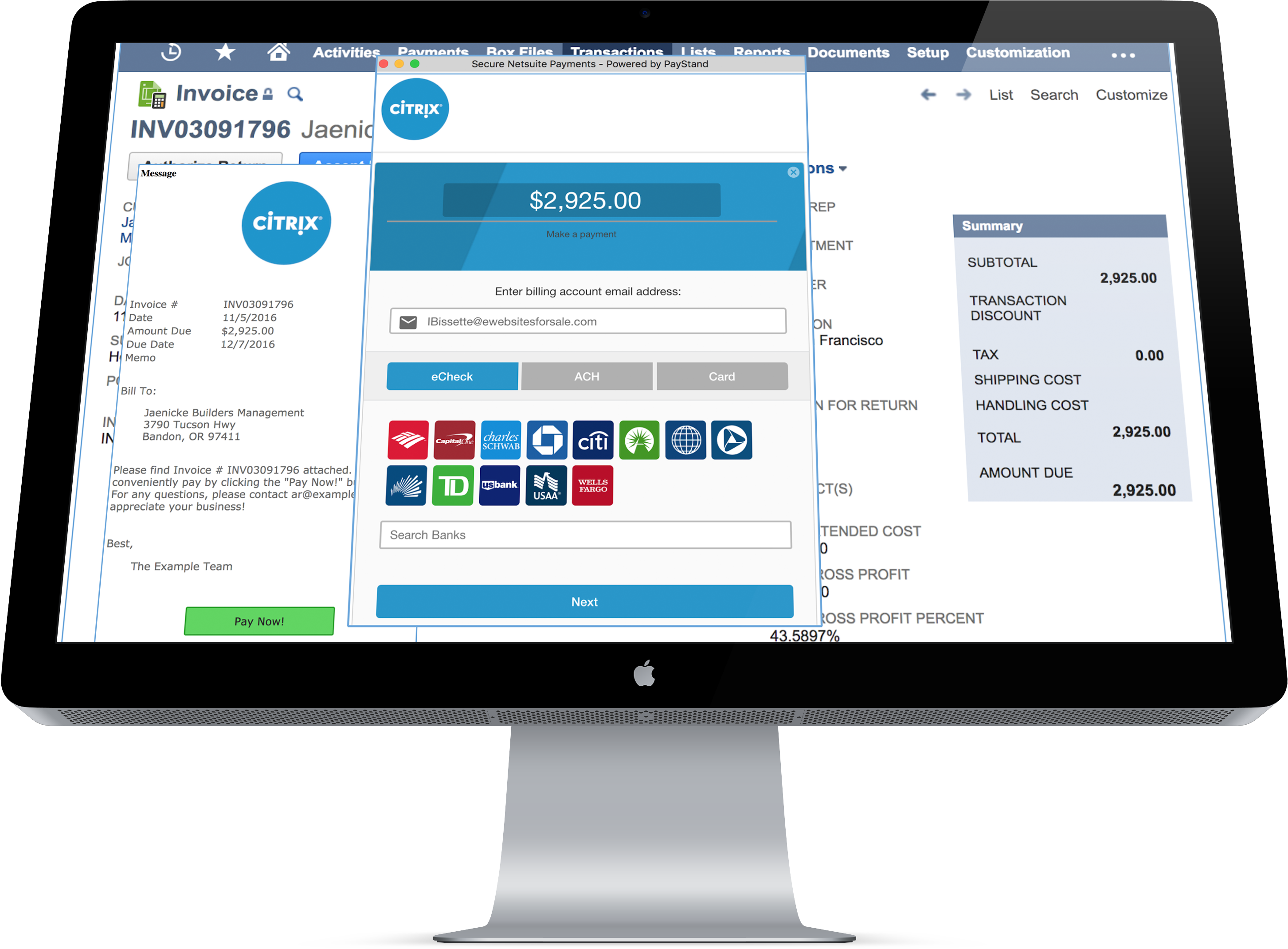 Paystand Payment Dashboard - Free Transparent PNG Download - PNGkey