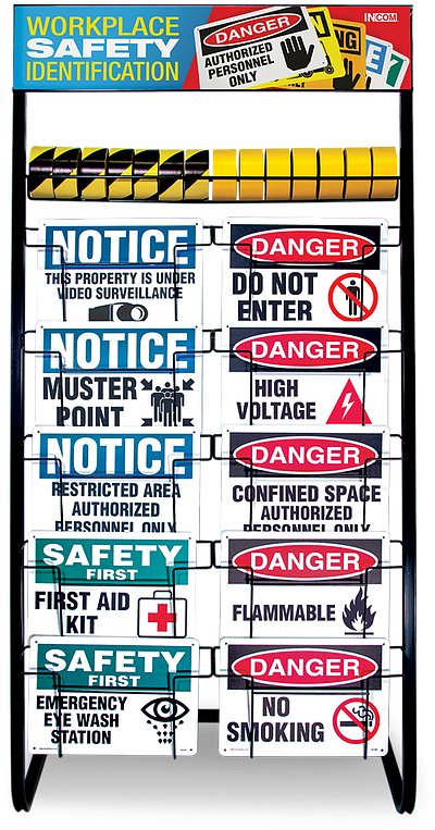 Safety Sign Merchandiser - Free Transparent PNG Download - PNGkey