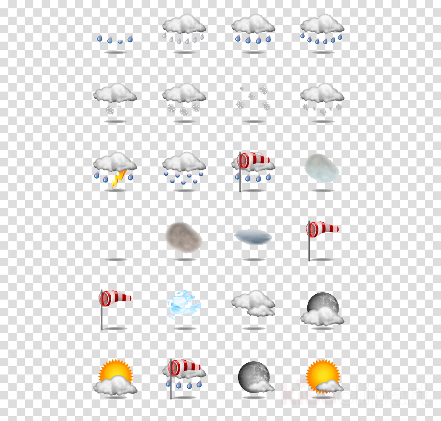 Download Weather Icons Png Transparent PNG Image with No Background ...