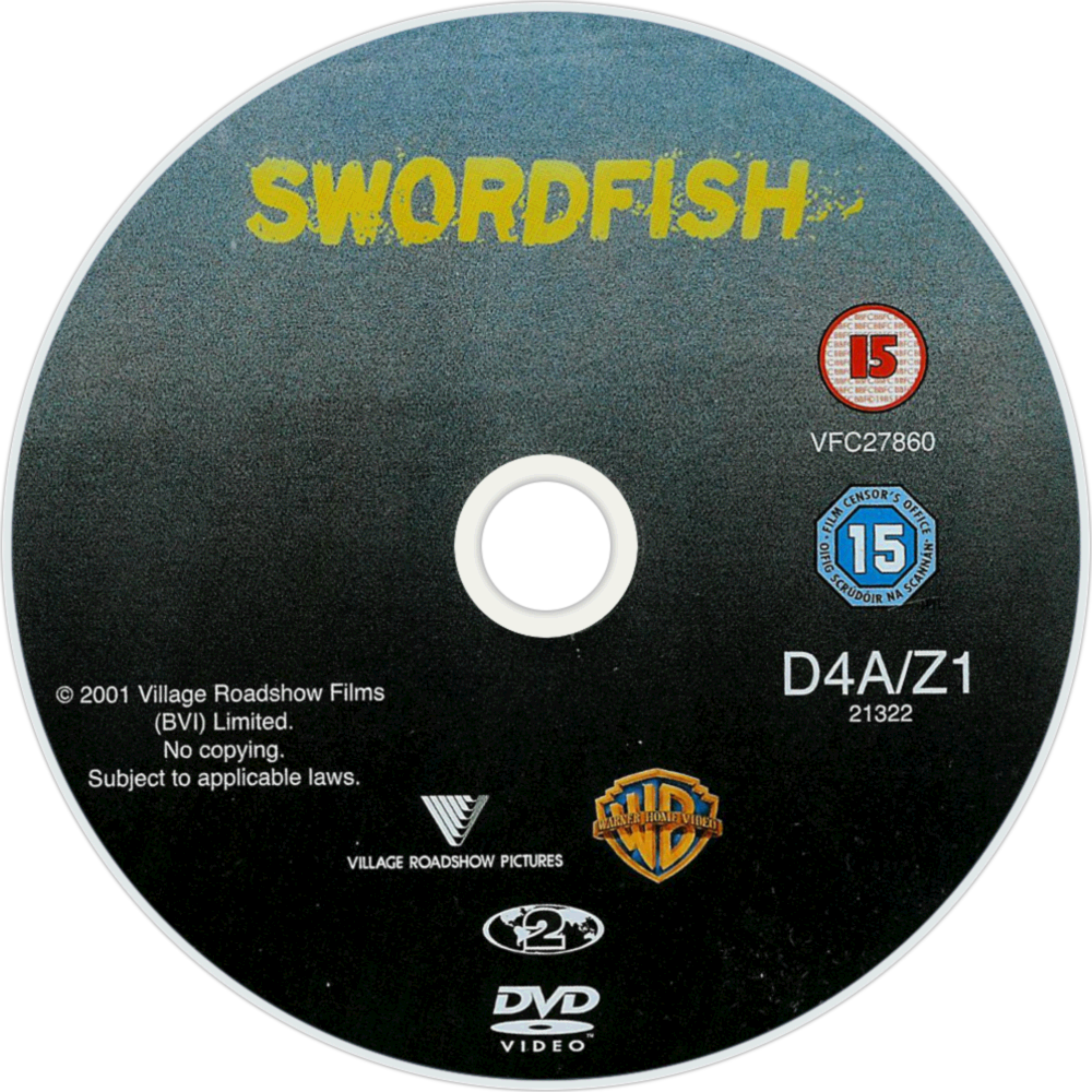 Download Swordfish Dvd Disc Image PNG Image with No Background - PNGkey.com