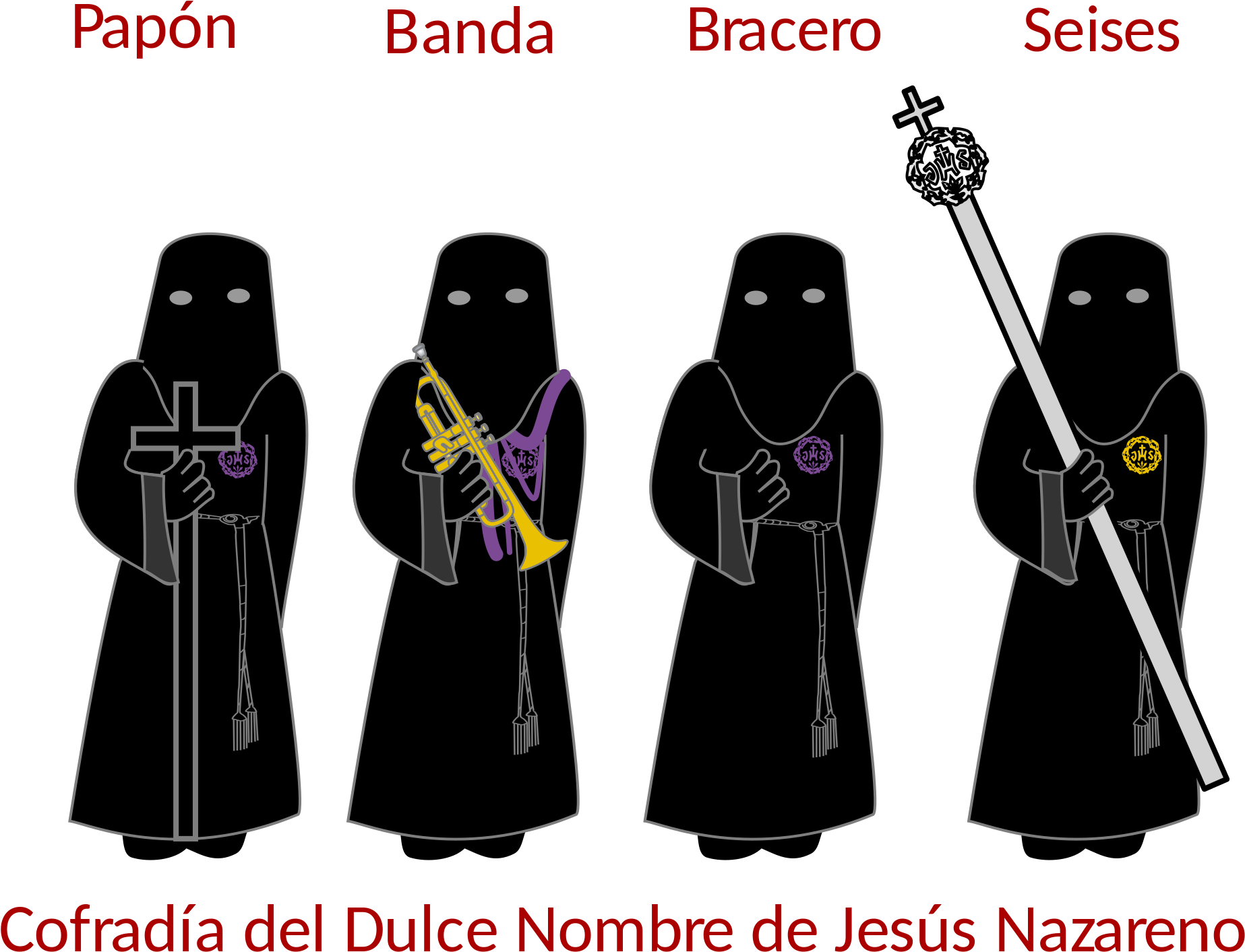 Religious Vector Jesus Nazareno - Free Transparent PNG Download - PNGkey