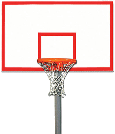 Basketball Backboard Png - Basketball Ring With Board - Free ...