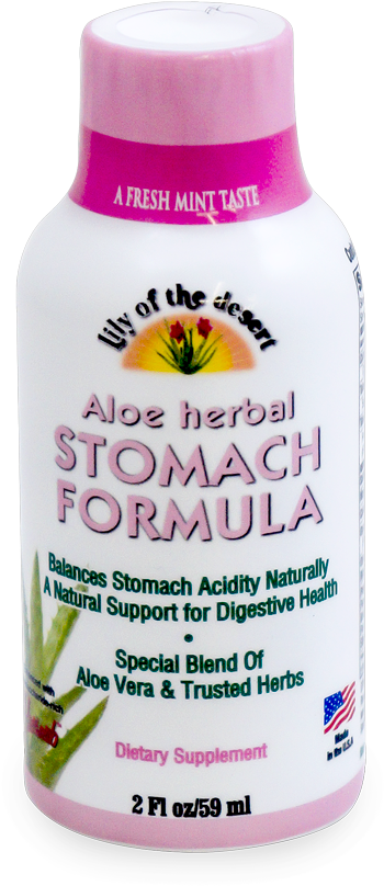 Aloe Herbal Stomach Formula Shot - Lily Of The Desert - Free ...