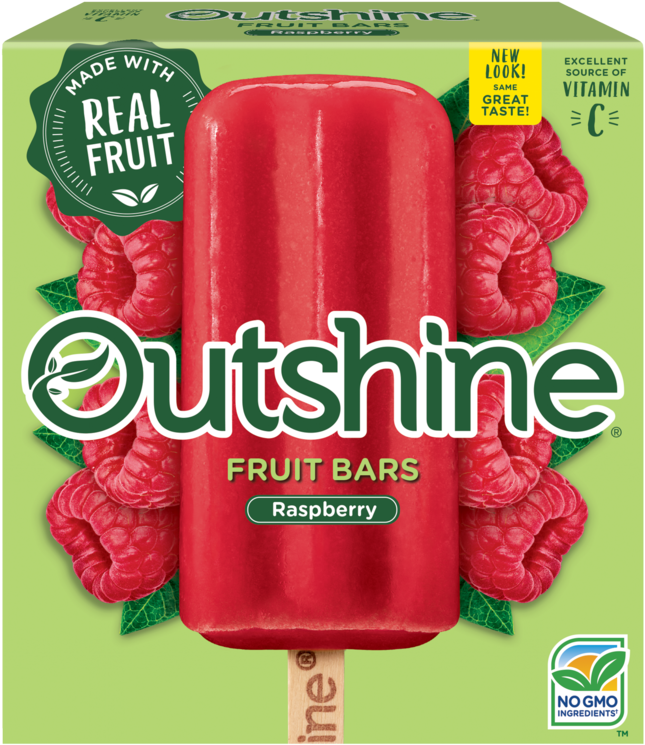 Download Outshine Raspberry Fruit Bars - Outshine Raspberry PNG Image ...