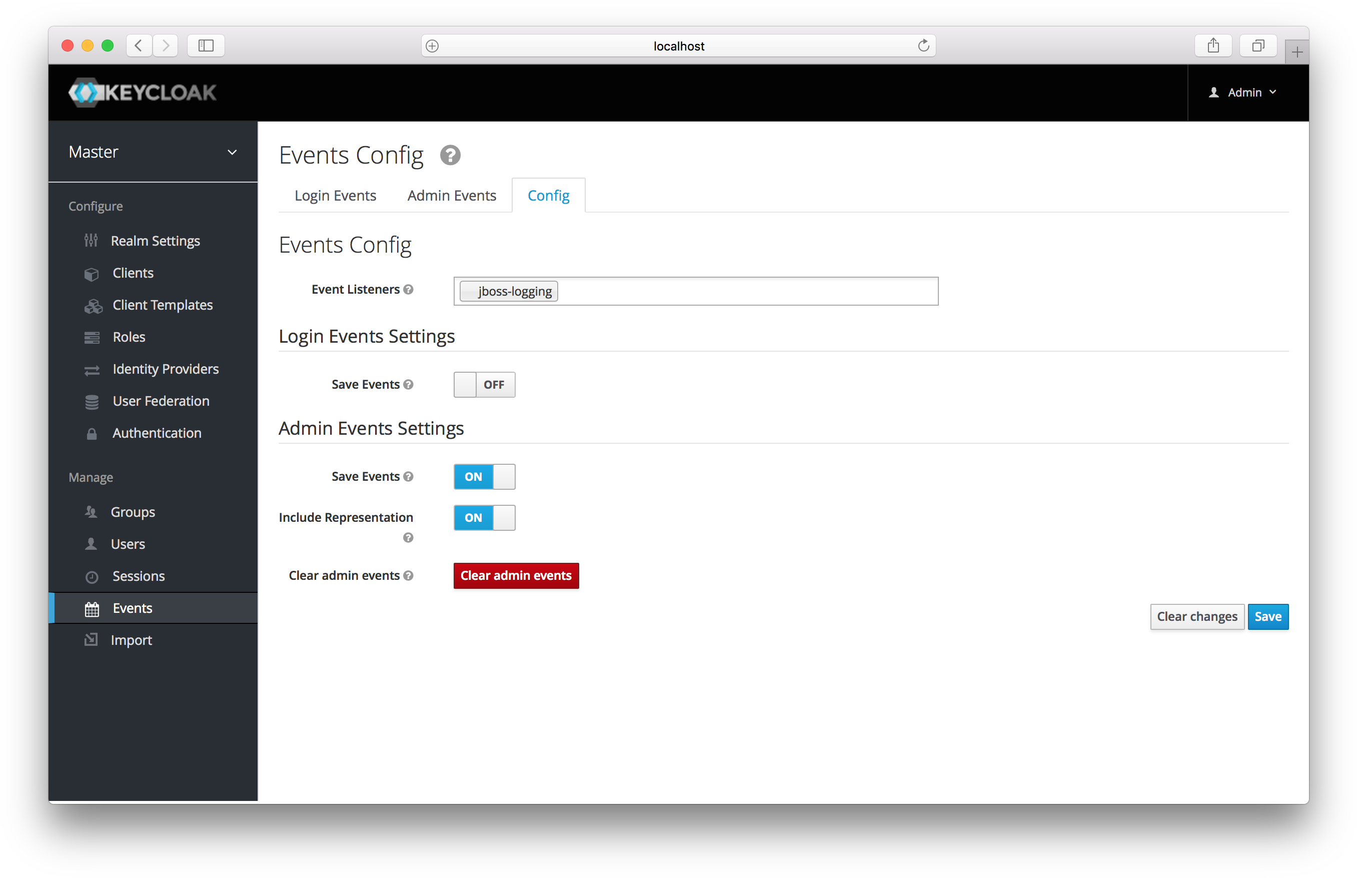 Download Full Client Scope - Keycloak Account Management Console PNG ...