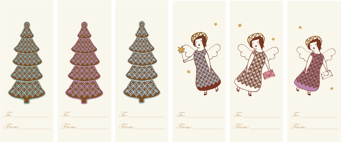 Download Angel & Tree Gift Tags - Maileg Til- Og Fra-kort - Engle Og ...
