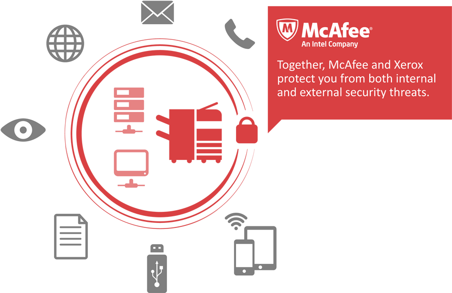 Download Mcafee Security Solutions - Xerox Mcafee PNG Image with No ...