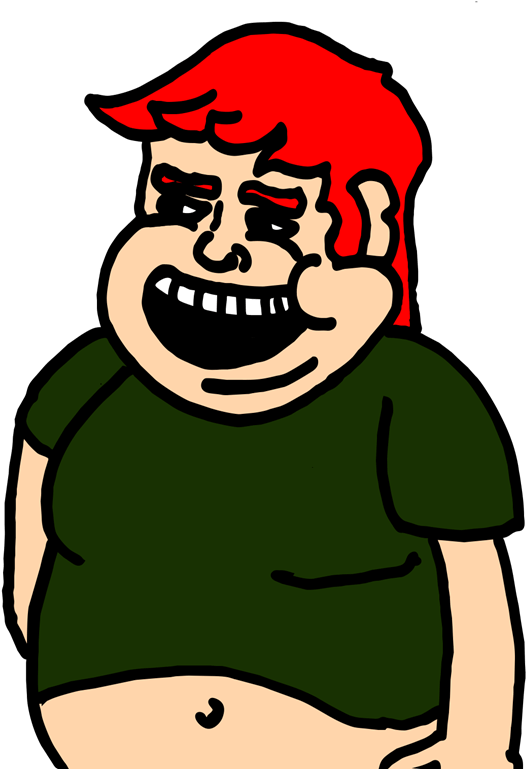 Download Daily Doodle The Fat Kid PNG Image with No Background - PNGkey.com