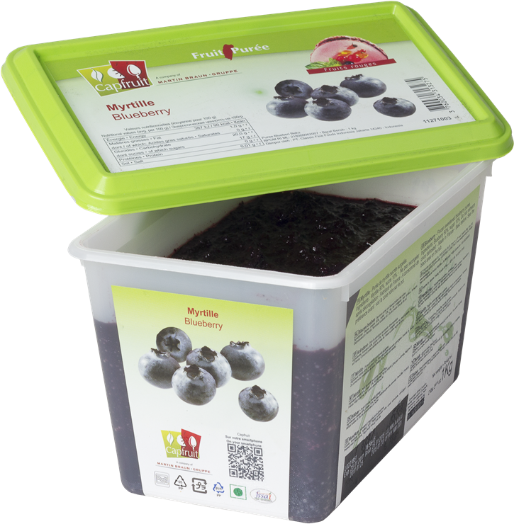 Download Blueberry Puree/frz, Capfruit, 1kg PNG Image with No ...