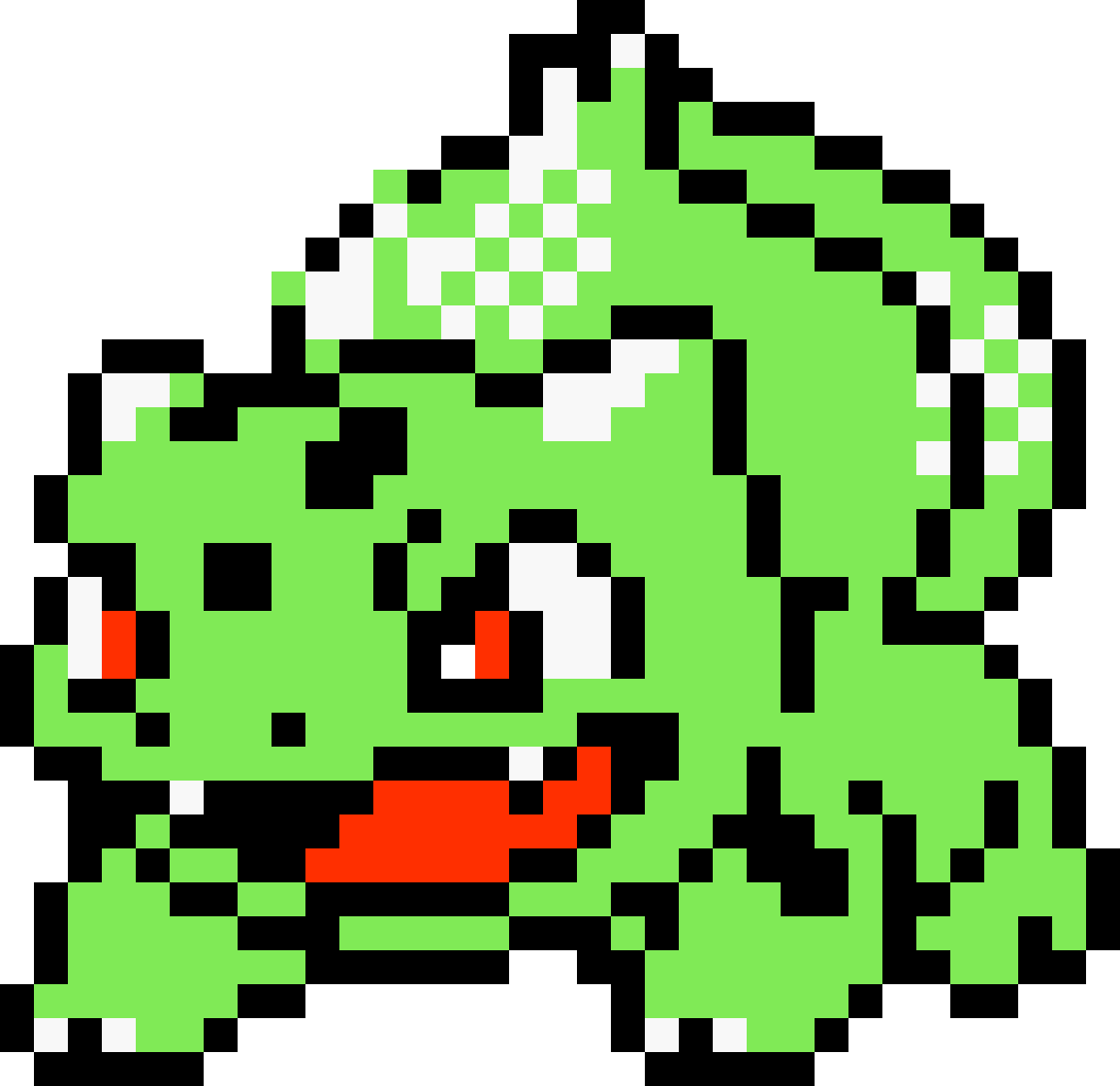 Download Pokemon Silver- Bulbasaur Front Shiny PNG Image with No ...