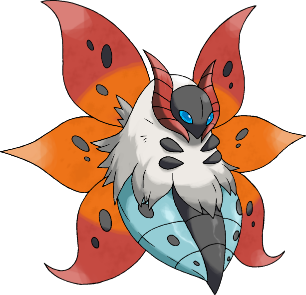 Download Pokemon Shiny-volcarona Is A Fictional Character Of PNG Image ...