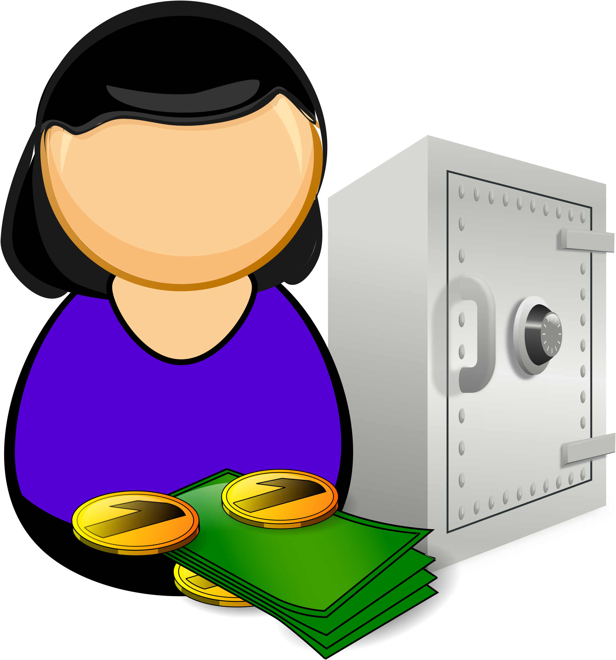 Download This Free Icons Png Design Of Accountant / Bank Officer PNG ...