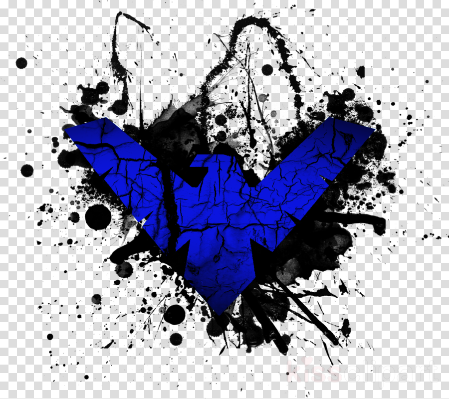 Nightwing Logo Wallpaper Hd Clipart Dick Grayson Nightwing - Free ...