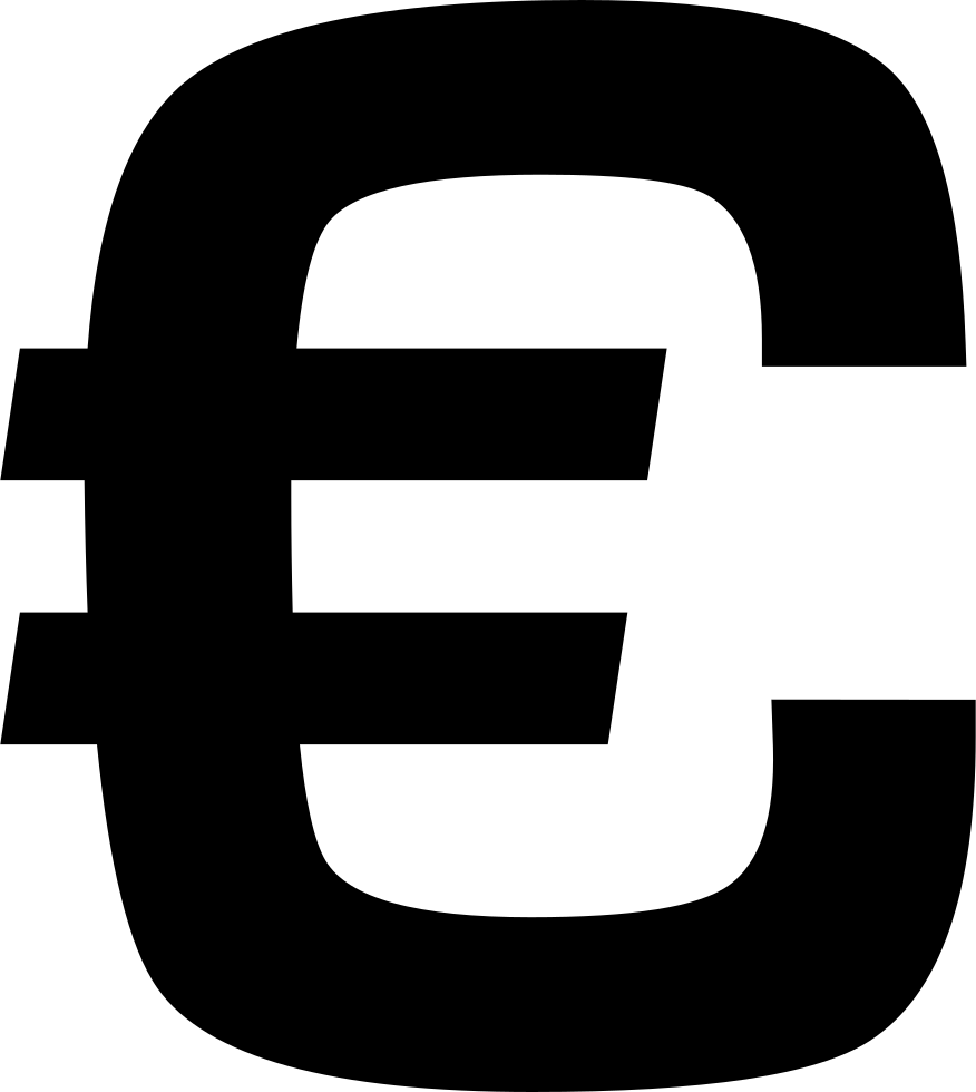 Download Euro Symbol Outline Comments PNG Image with No Background ...